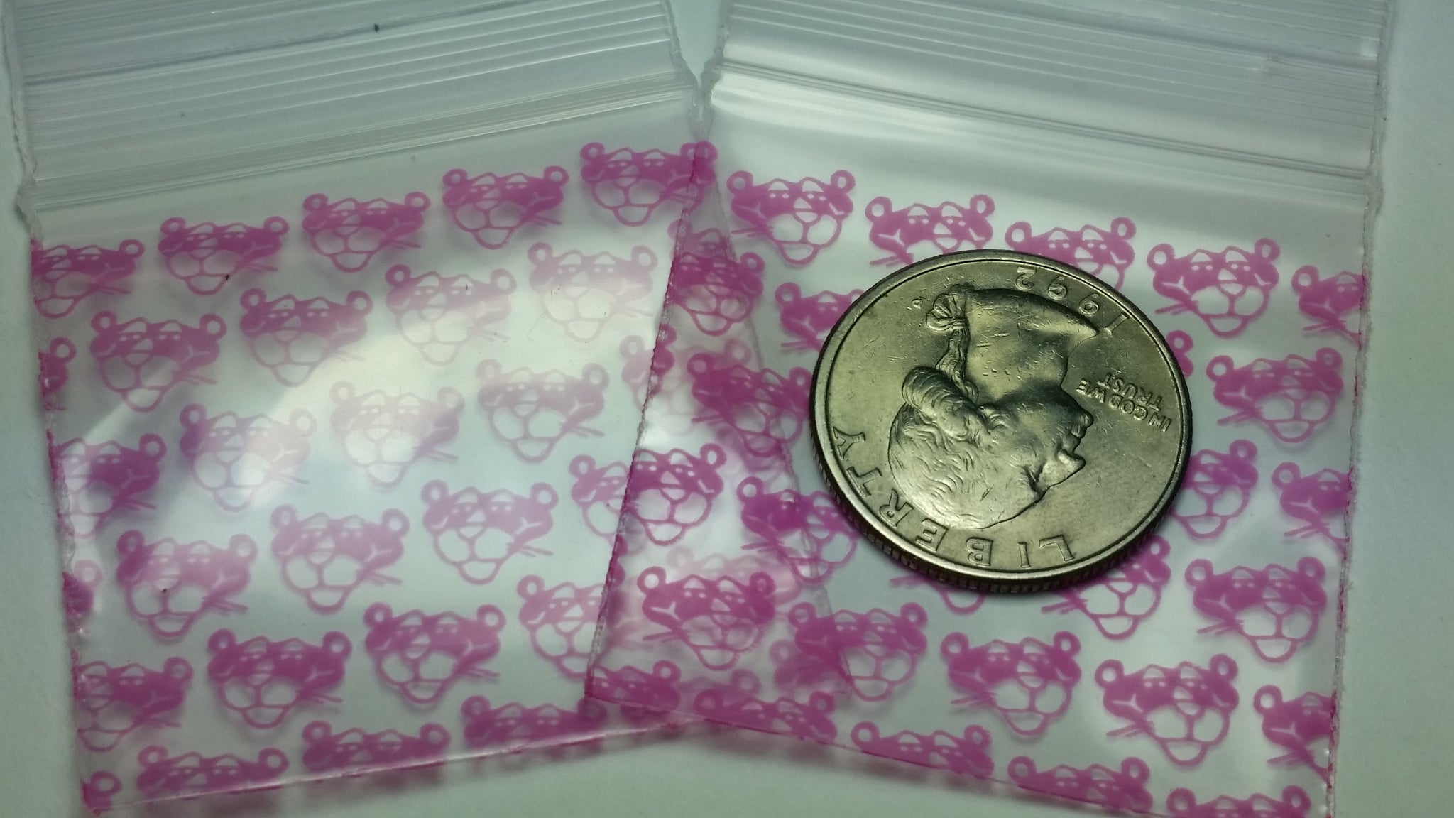 Pink Panther Apple Bags – Durable Storage for Small Items — The Baggie ...